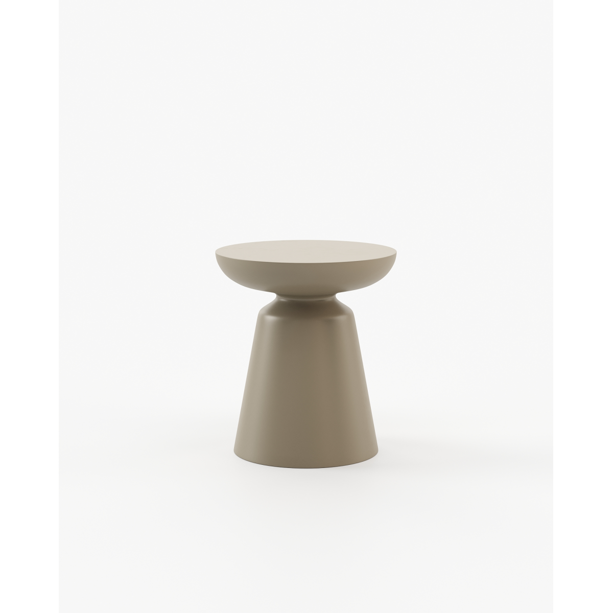 Cap Side Table: Sculptural Silhouette for Living Rooms - Laskasas