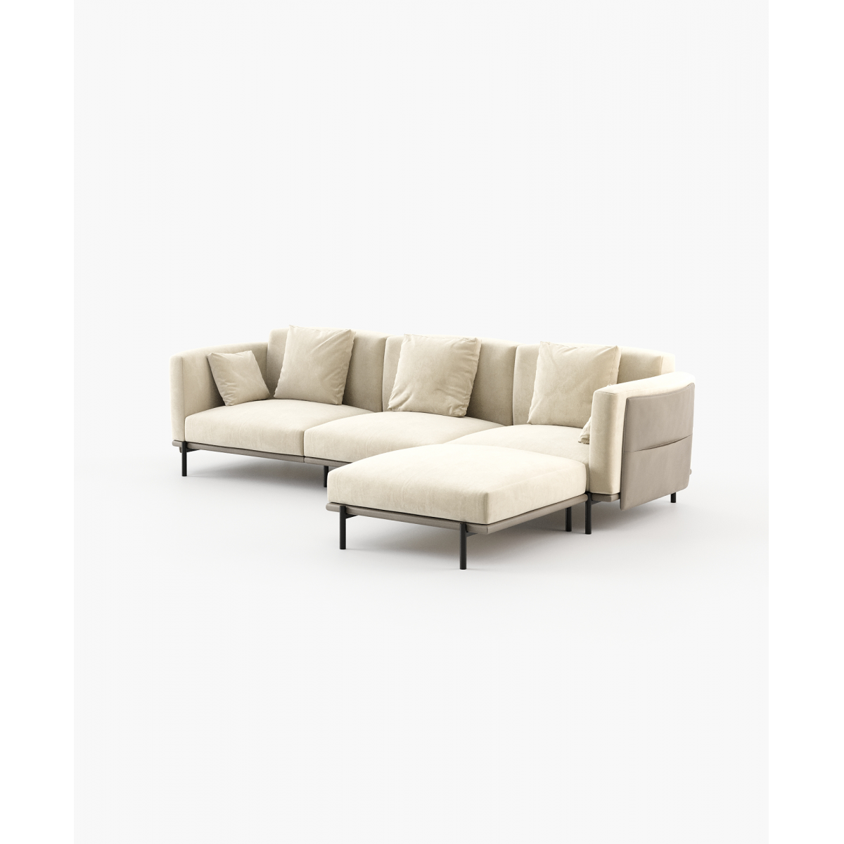 Foster Sofa Modular with Chaise | Laskasas