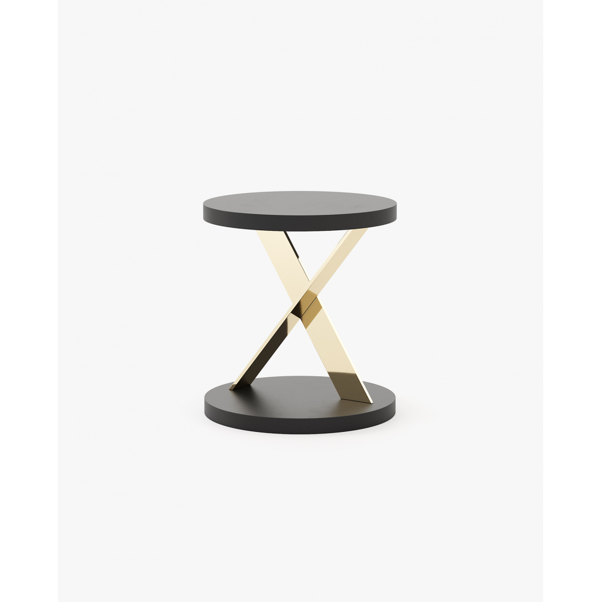 Sally Side Table: Timeless Wood & Metal Design - Laskasas