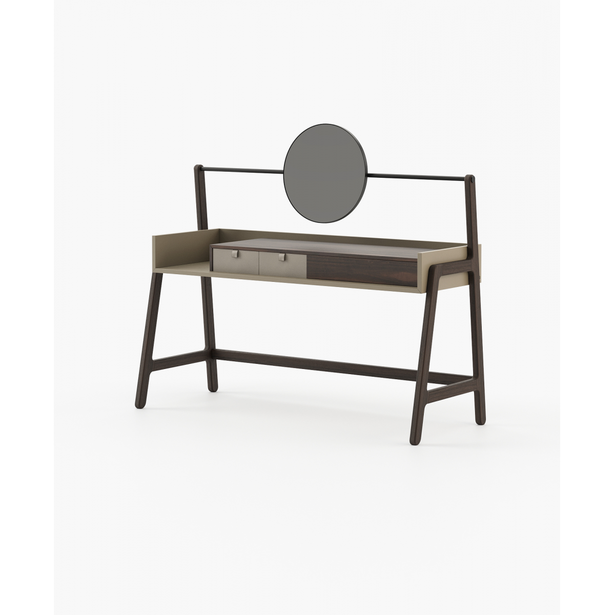 Hamlet Dressing Table: Elegant Storage with Mirror - Laskasas