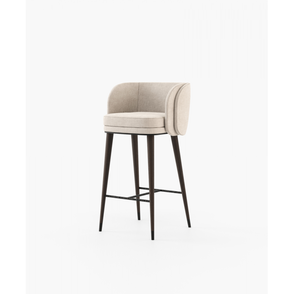 Ambrose Bar Stool: Ergonomic & Elegant - Laskasas