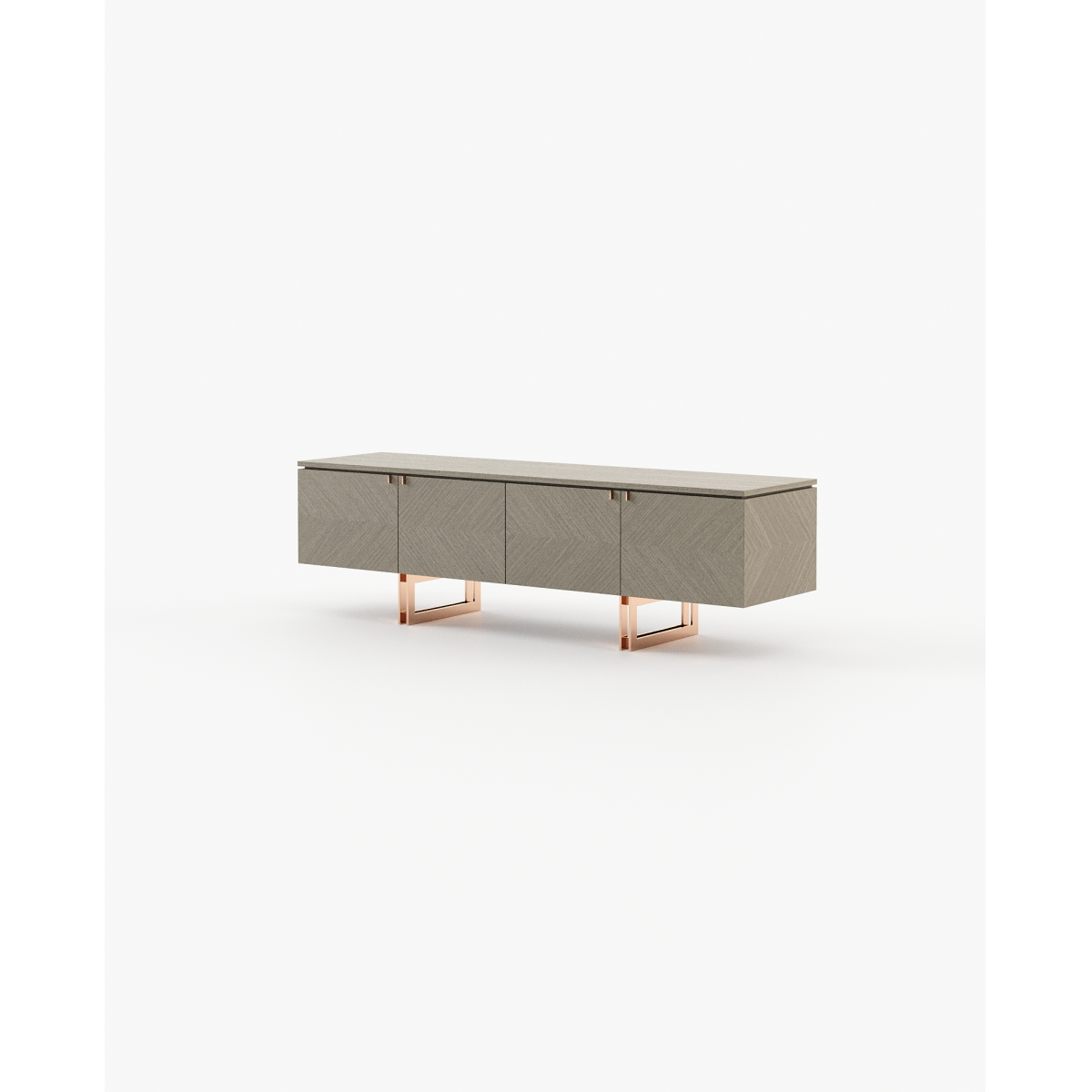 Boris TV Cabinet: Classic Elegance in Wood - Laskasas